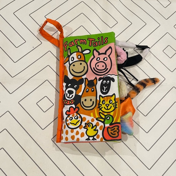 Jellycat | Toys | Jellycat Farm Tails Sensory Book | Poshmark